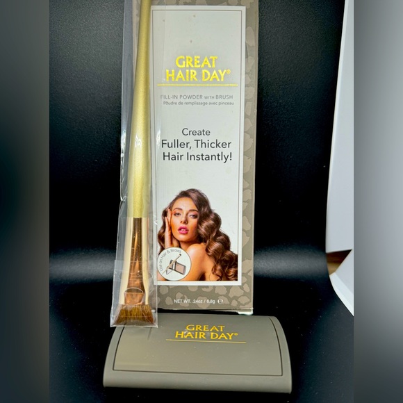 Hair | New Great Hair Day Fill In Powder With Brush Create Thicker ...